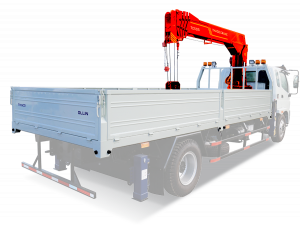 Crane Truck Box Designed for Heavy Duty Cargo Handling
