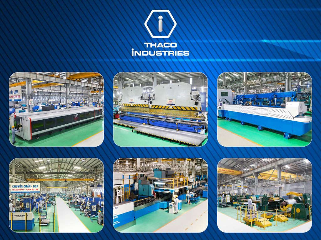 THACO INDUSTRIES - Đơn vị chuyên gia công thép theo yêu cầu